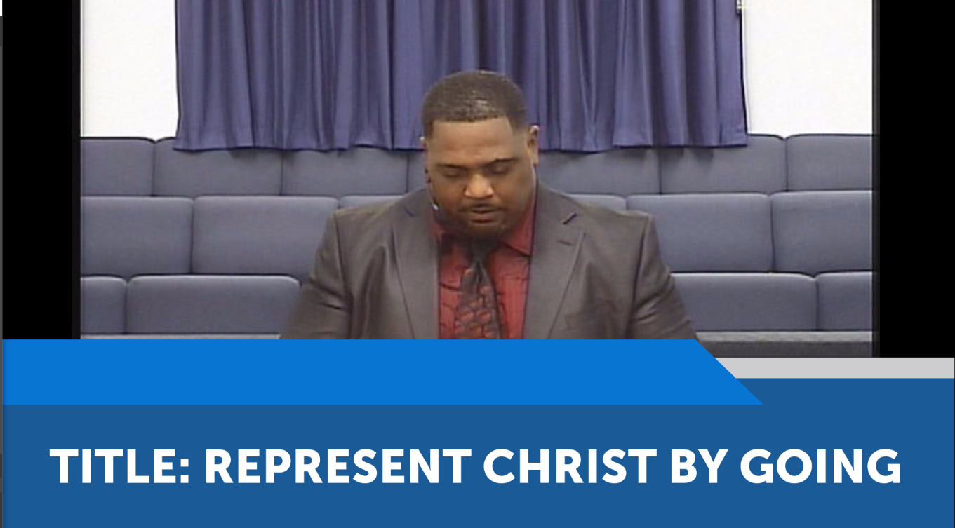 Represent Christ By Going - Logos Sermons