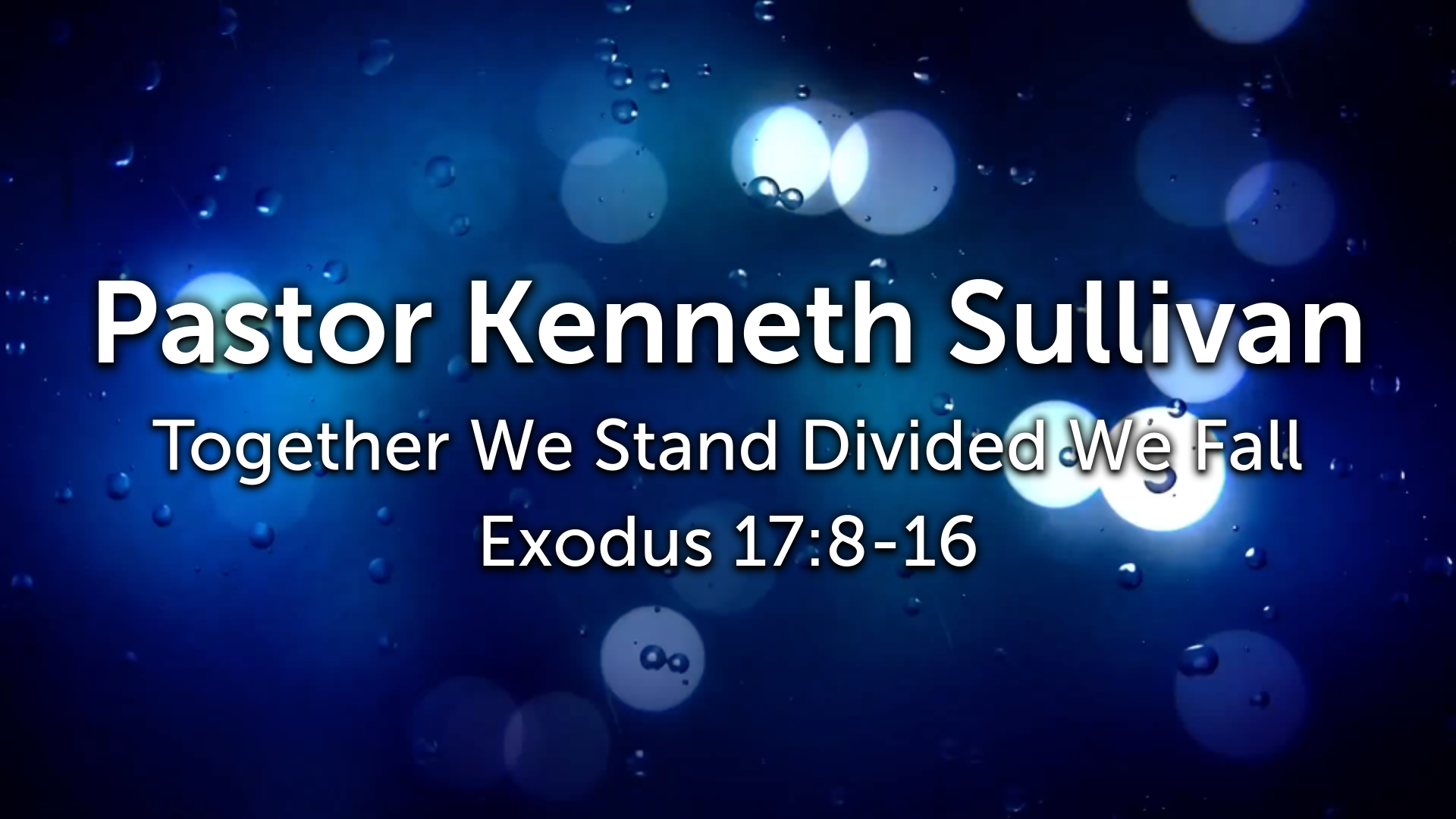3/21/21 Together We Stand - Pastor Kenneth Sullivan - Logos Sermons