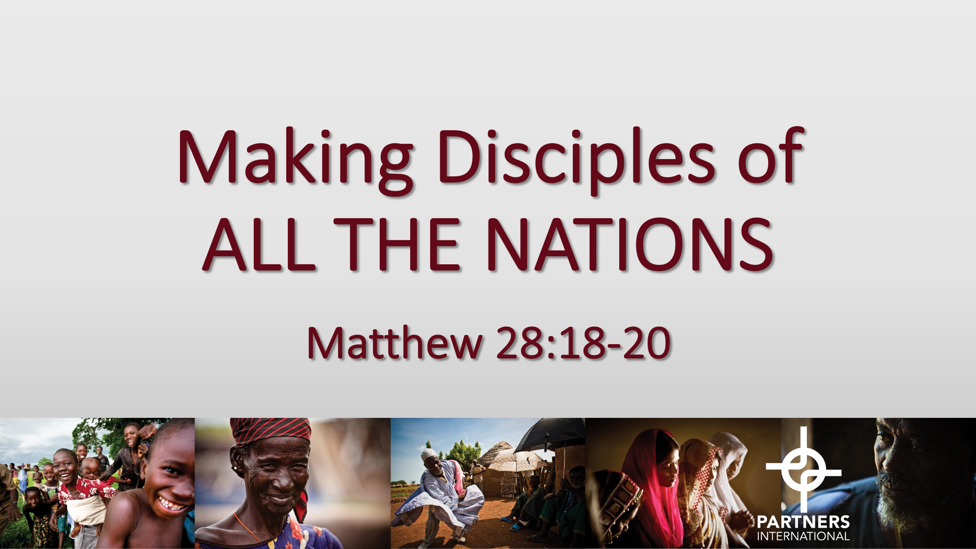 Making Disciples of All Nations - Logos Sermons