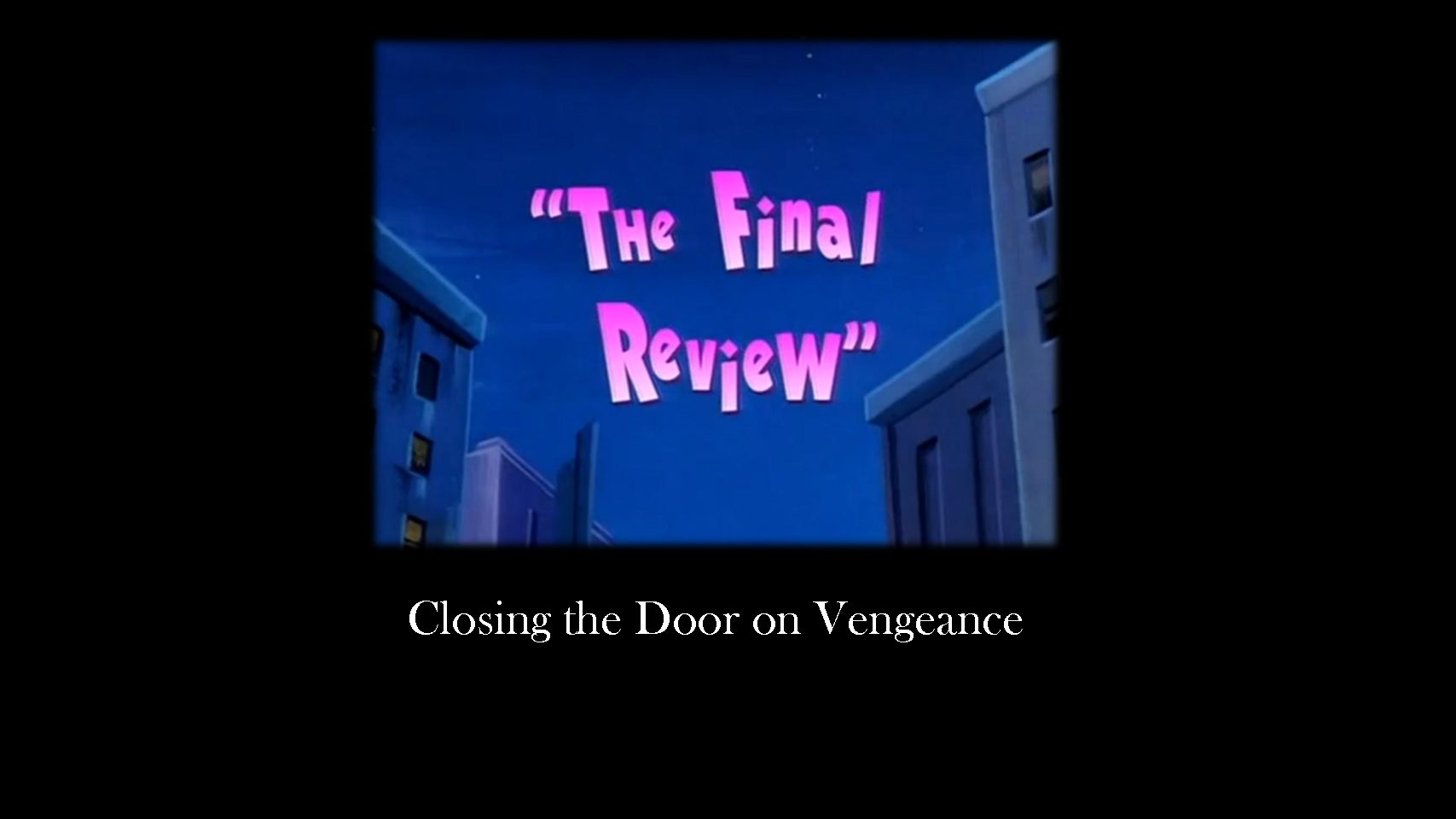 The Final Review - Logos Sermons