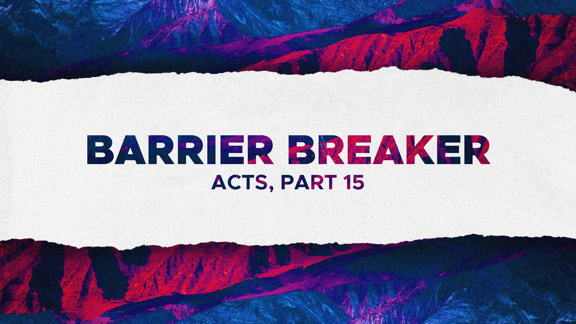Barrier Breaker - Logos Sermons