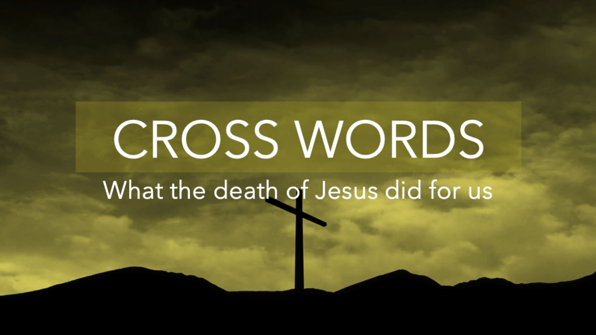 02 May 2021 - Cross Words - Perseverance - Logos Sermons