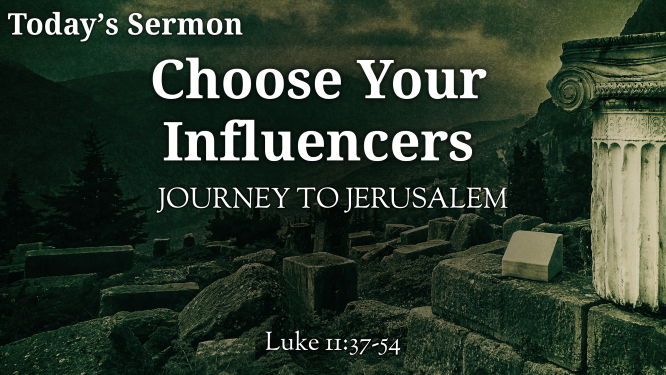Choose Your Influencers - Logos Sermons
