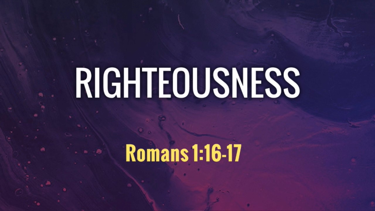 Righteousness - Logos Sermons
