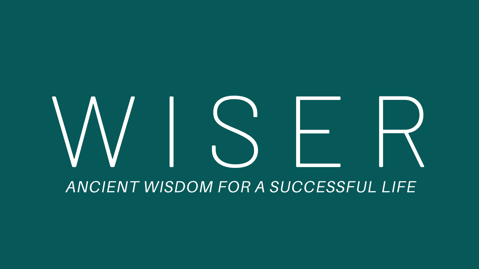 Wiser With My Work - Logos Sermons