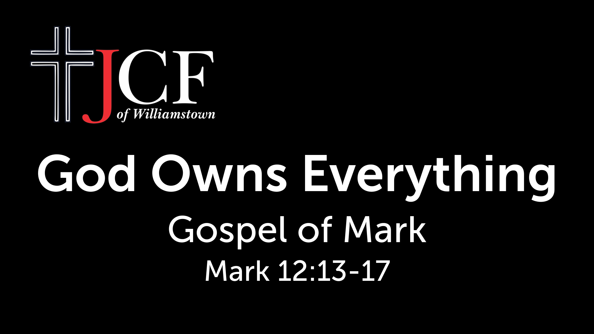 God Owns Everything - Logos Sermons