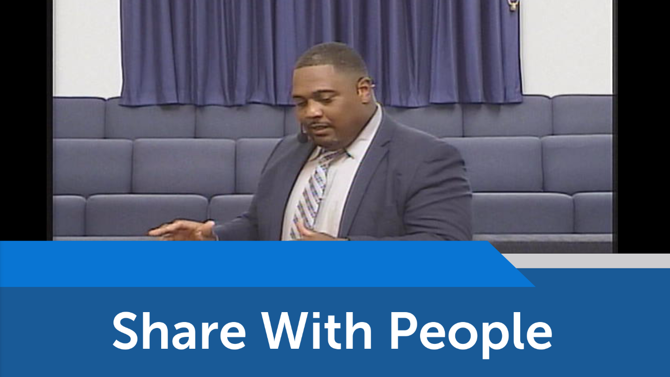 Represent Christ By Sharing - Logos Sermons