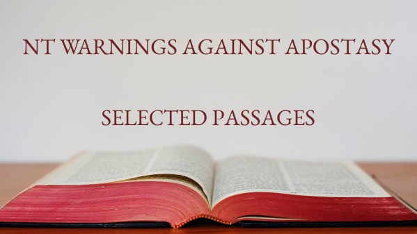 A WARNING AGAINST SHRINKING BACK TO DESTRUCTION - Logos Sermons