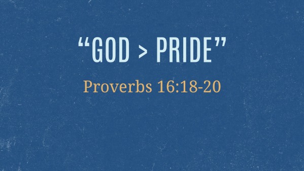 "God > Pride" - Logos Sermons