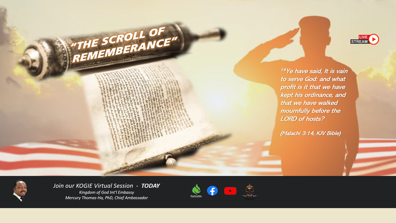 The Scroll of Rememberance - Logos Sermons