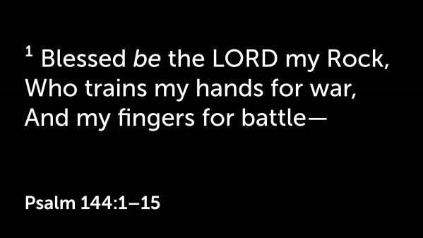 Psalm 144 Logos Sermons