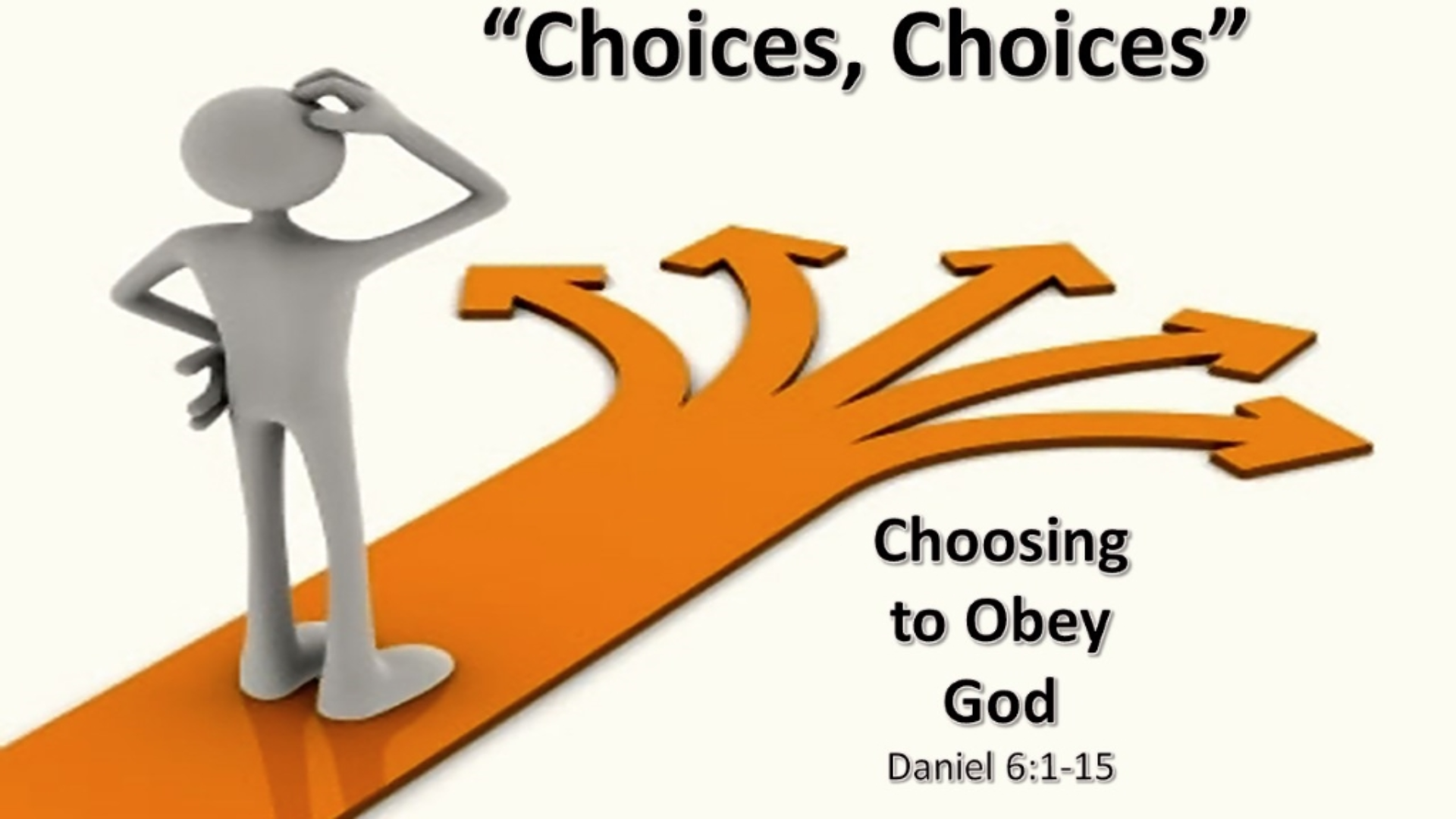 6/6/2021 11am Choices, Choices: Choosing to Obey God - Logos Sermons
