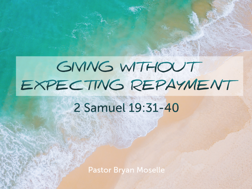 Giving without expecting repayment - Logos Sermons
