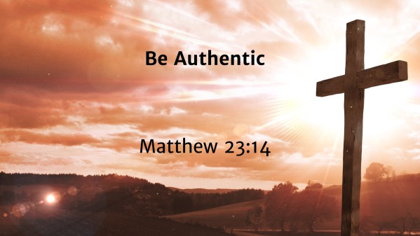 Be Authentic - Logos Sermons