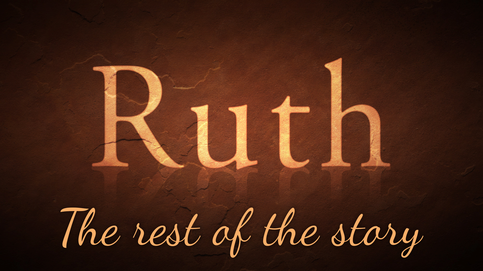 Sunday Service - Ruth "The Rest of the Story" - Logos Sermons