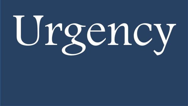 Urgency - Logos Sermons