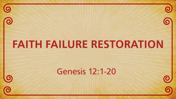 Service - June 27, 2021 - FAITH FAILURE RESTORATION - Logos Sermons