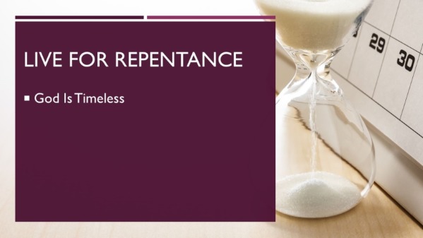 Live for Repentance (pt 2) - Logos Sermons
