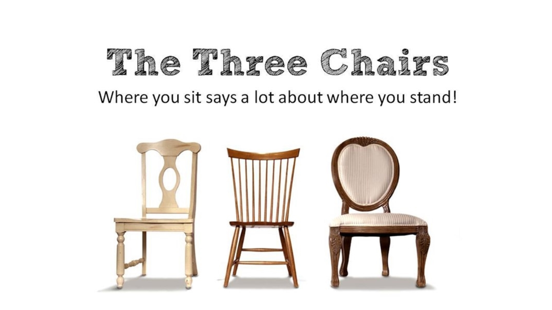 The Three Chairs - Logos Sermons