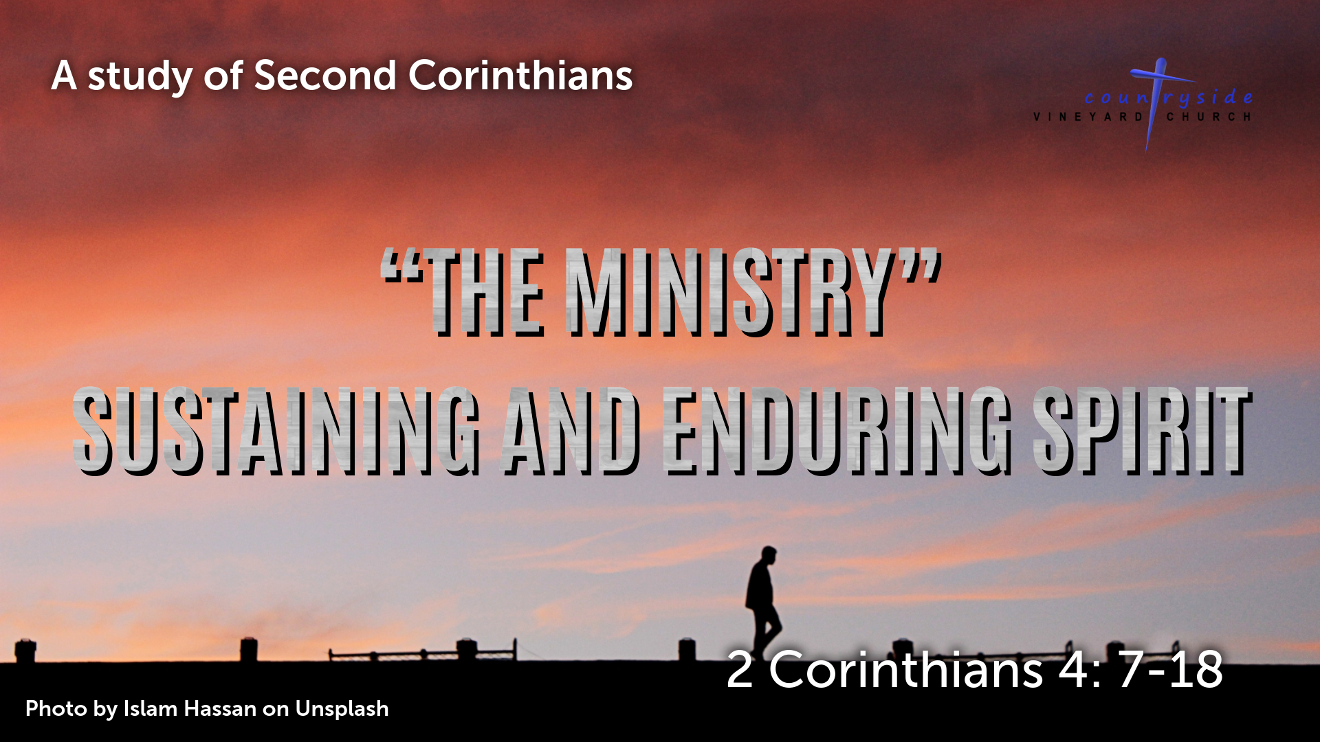 The Ministry - Sustaining and Enduring Spirit - Logos Sermons