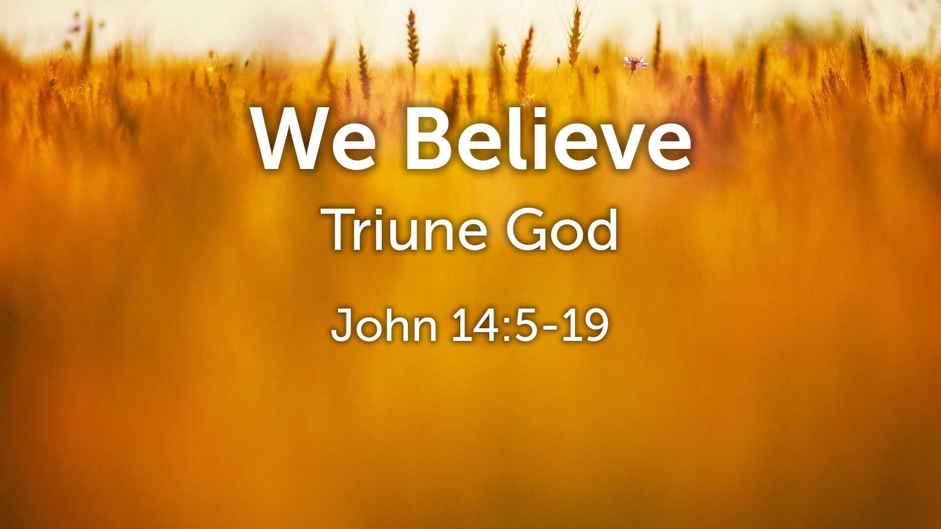 Triune God - Logos Sermons
