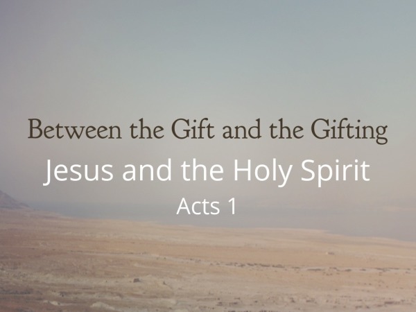 Between the Gift and the Gifting : Jesus and the Holy Spirit - Logos ...
