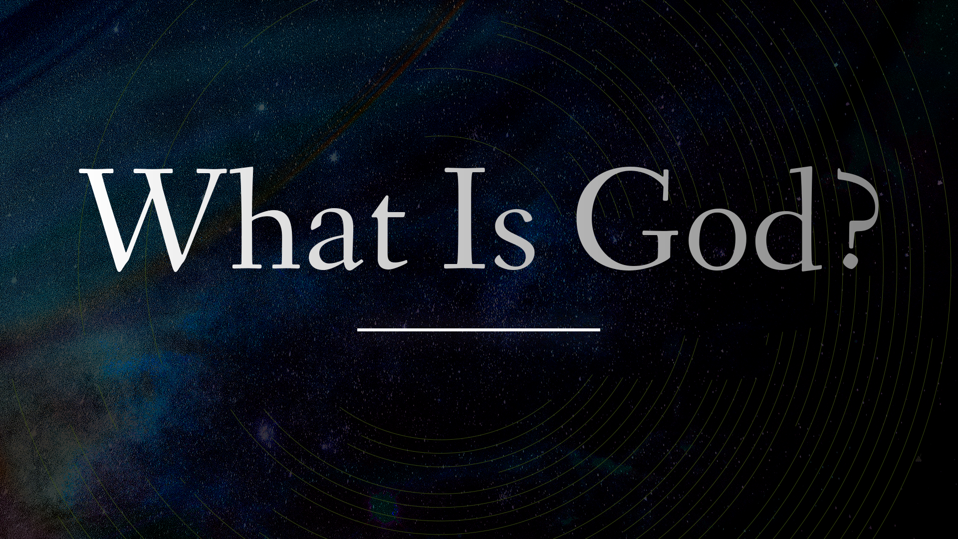 God is Eternal - Logos Sermons