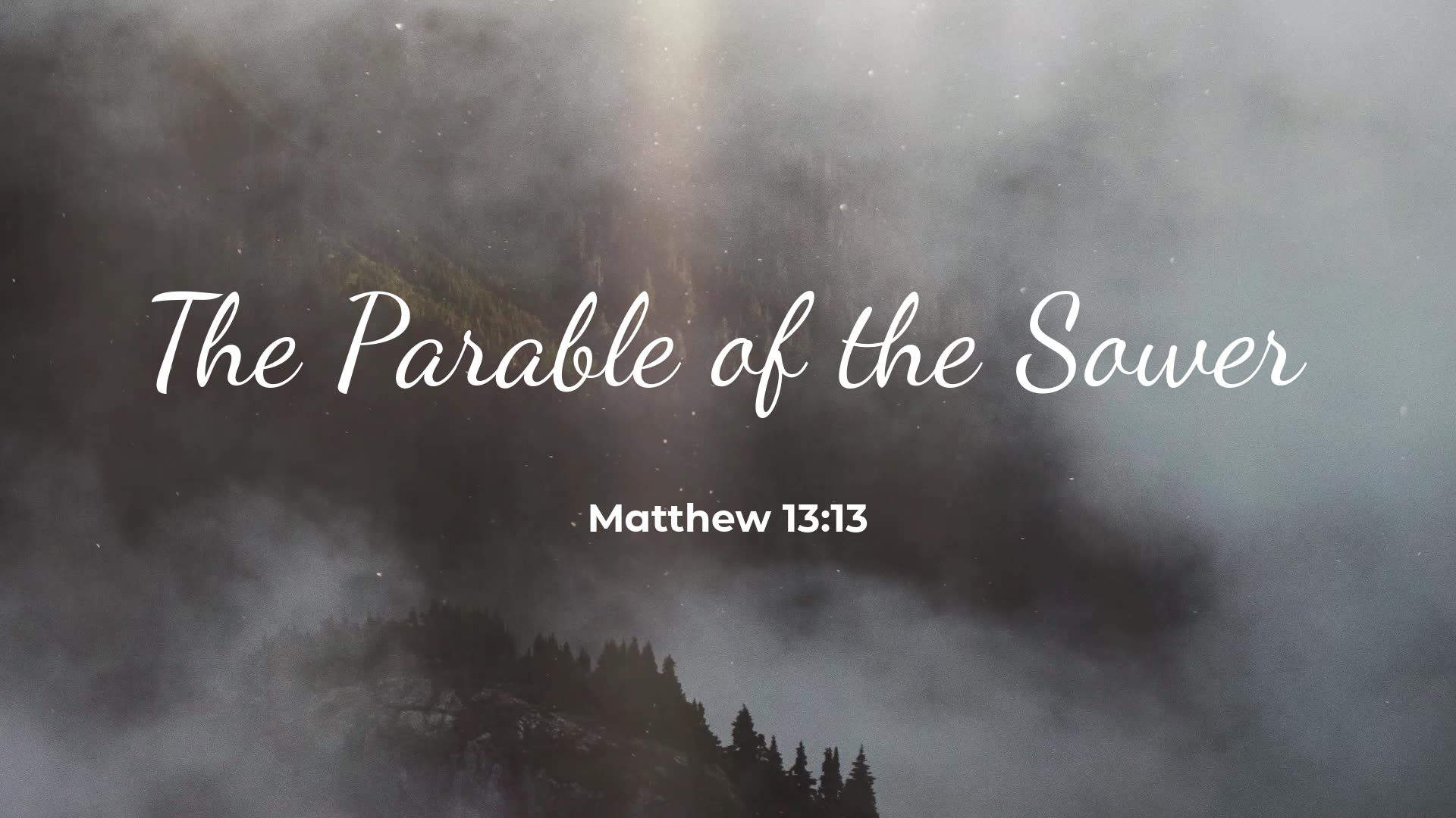 The Parable of the Sower - Logos Sermons