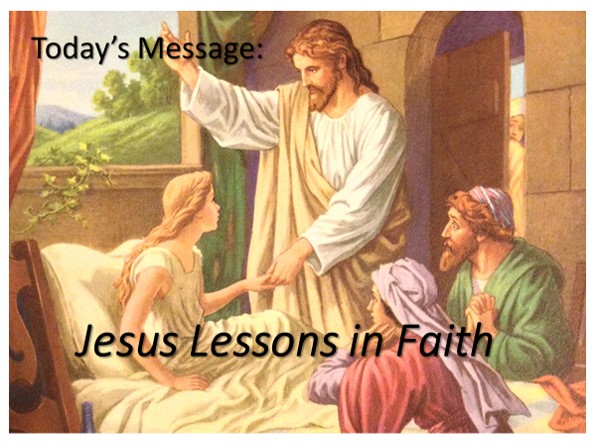 Jesus- Lessons In Faith - Logos Sermons
