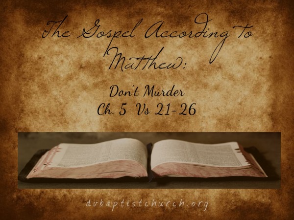 Do not Murder - Logos Sermons