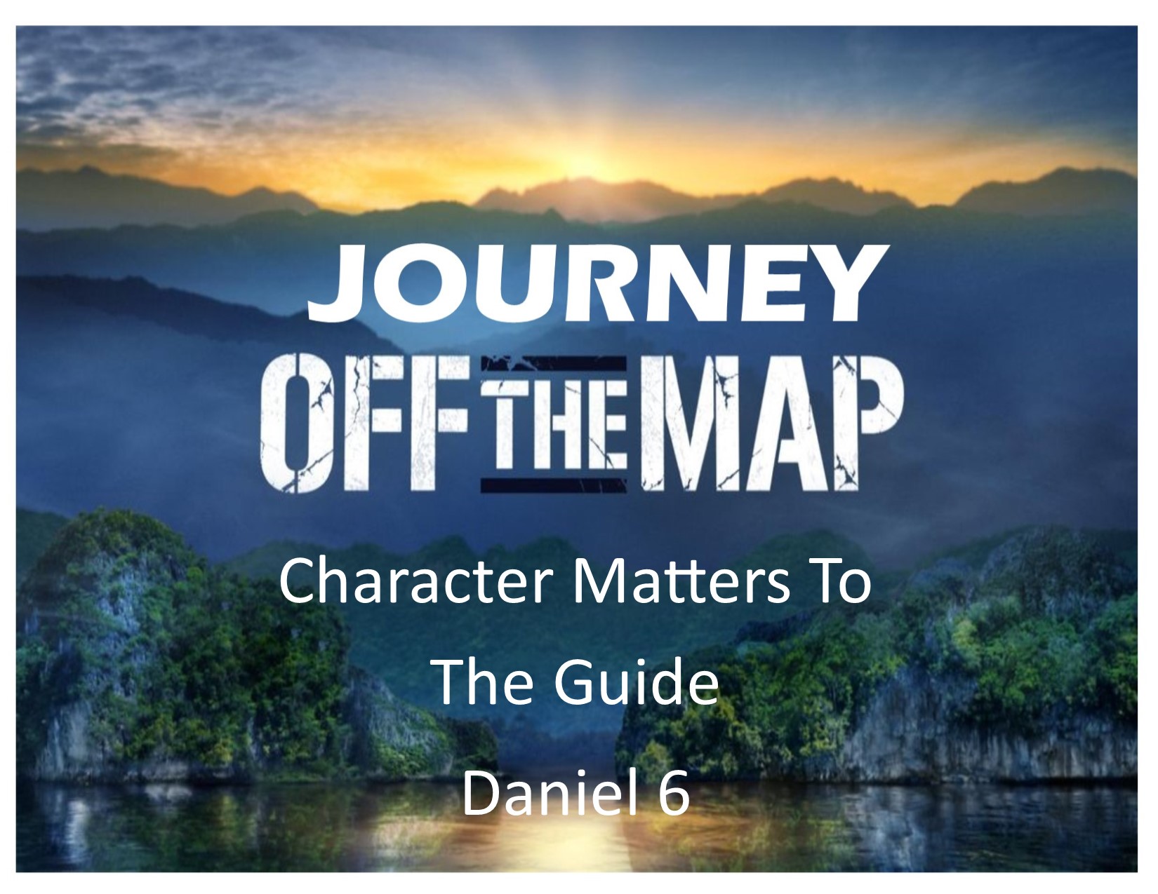 Character Matters To The Guide - Logos Sermons