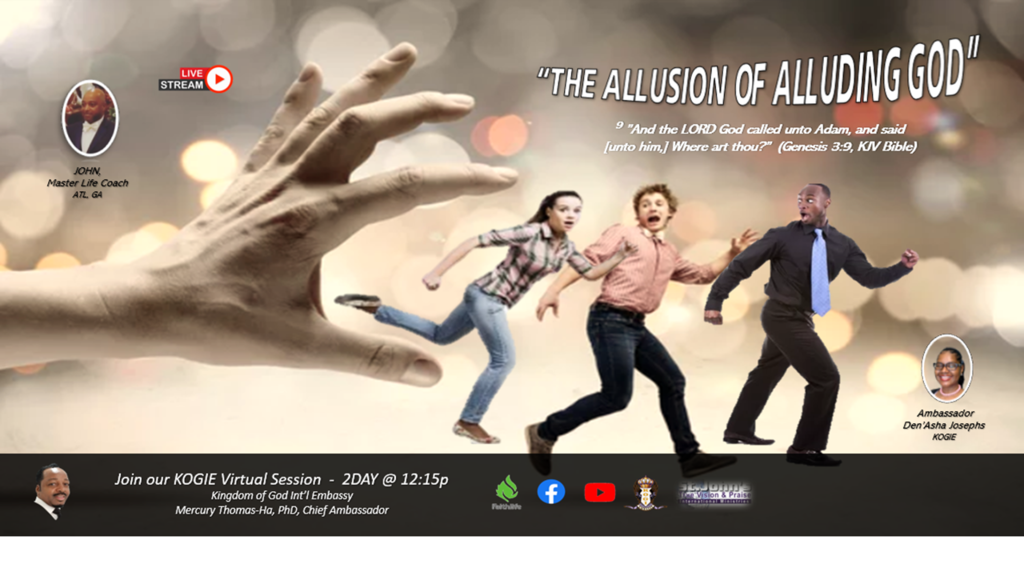 The Allusion of Alluding God | Mercury Thomas-Ha, PhD | 2Day @ 12:15 PM ...