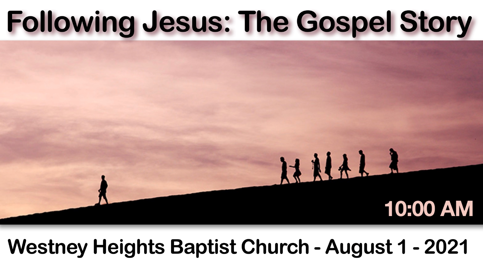 The Gospel Story (August 1st, 2021) - Logos Sermons