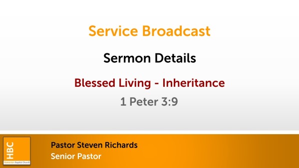 Blessed Living - Inheritance - Logos Sermons