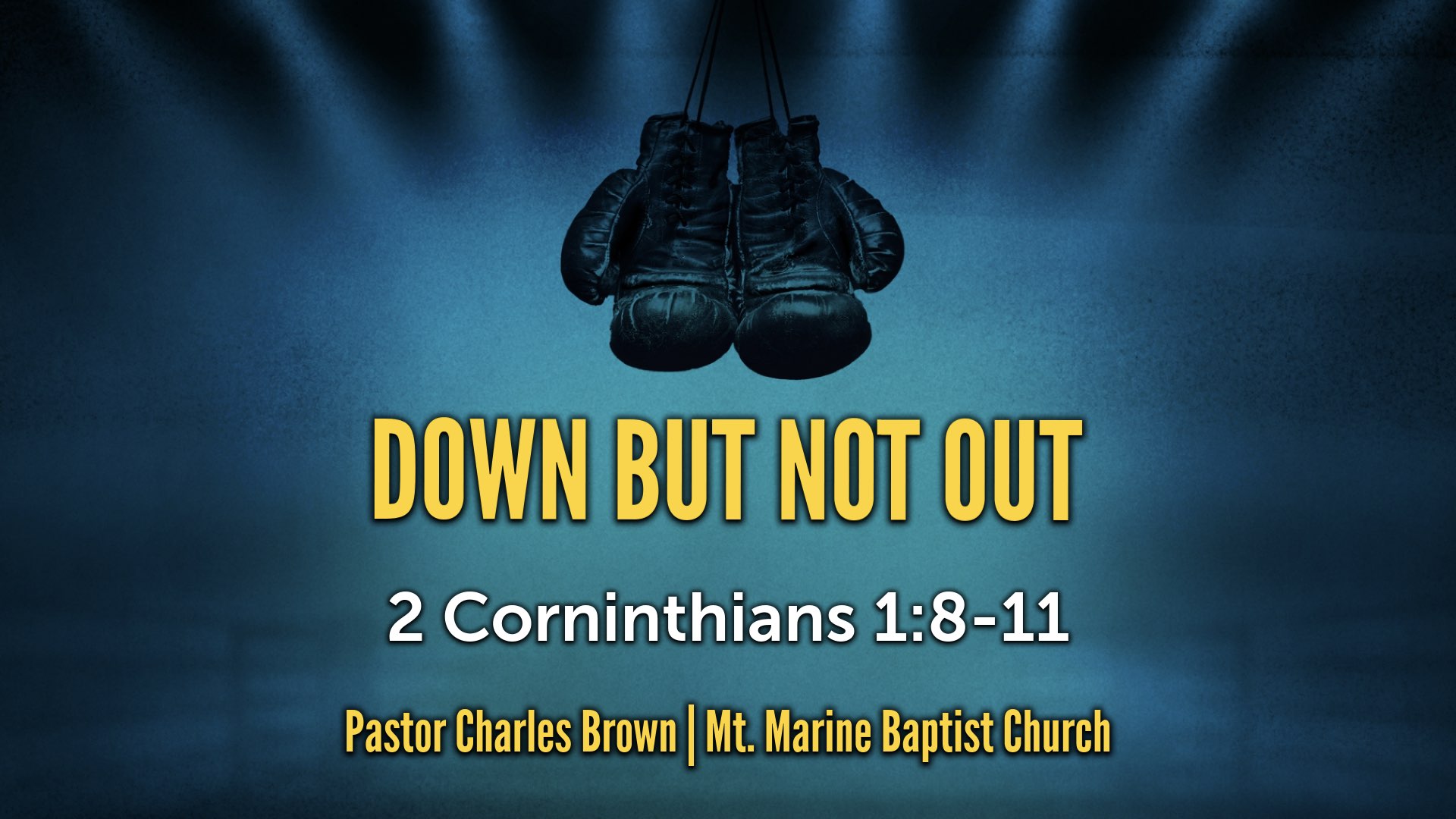 Down But Not Out - Logos Sermons