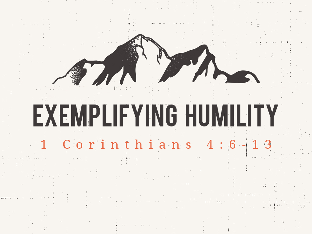 Exemplifying Humility - Logos Sermons