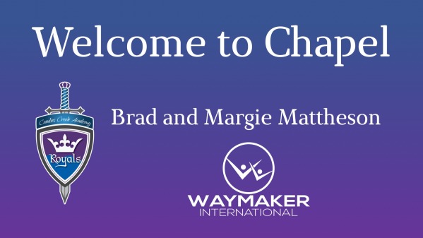Chapel - WayMaker International - Logos Sermons