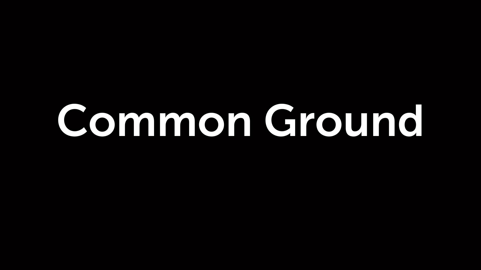 Common Ground - Logos Sermons