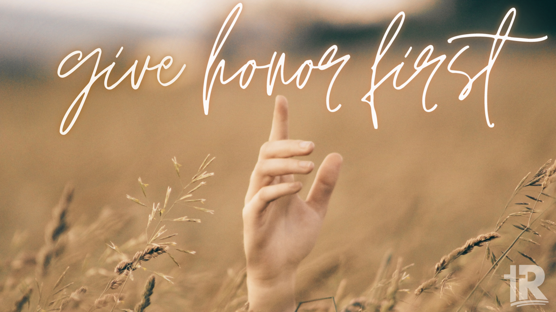 Give Honor First - Logos Sermons