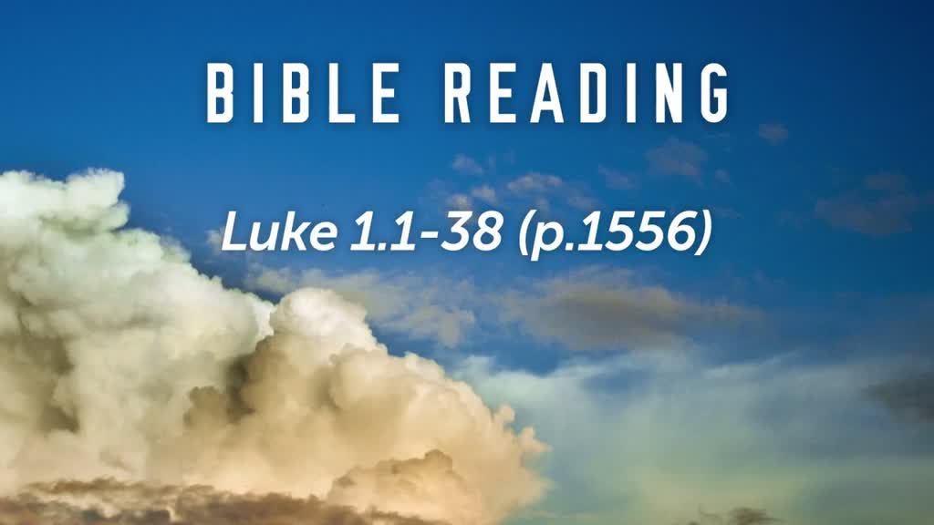 Luke 1:1-38 - Logos Sermons