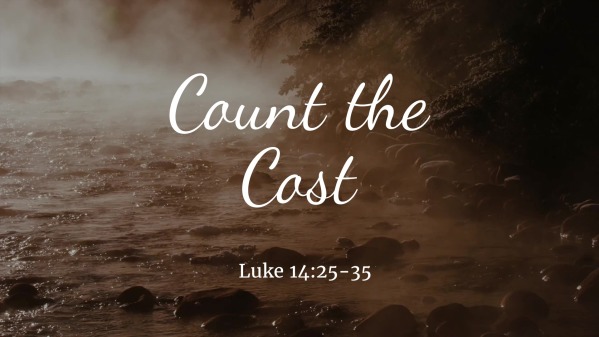 Count the Cost - Logos Sermons