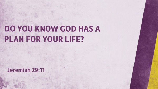 Do You Know God Has a Plan For Your Life? - Logos Sermons