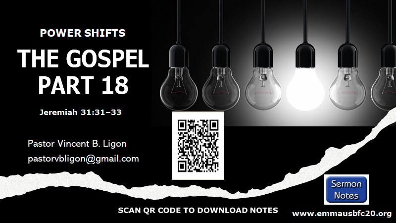 THE GOSPEL - PART 18 - PASTOR VINCENT B. LIGON - Logos Sermons