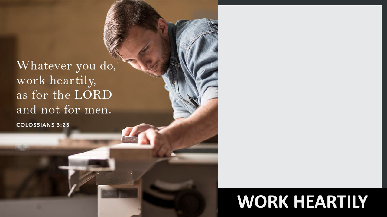 Work Heartily - Logos Sermons