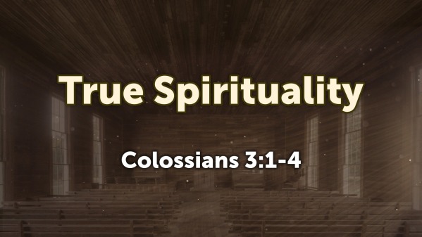 True Spirituality - Logos Sermons