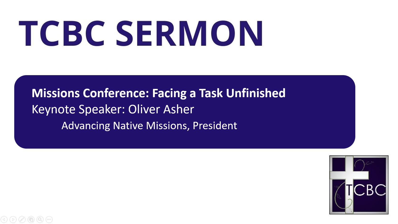 Facing a Task Unfinished - Logos Sermons