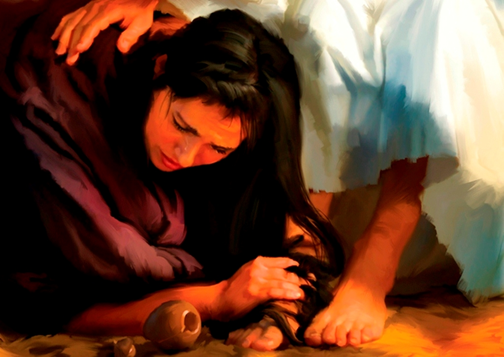 Mary Anoints Jesus Feet Logos Sermons
