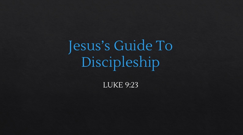 Jesus's Guide to Discipleship - Logos Sermons