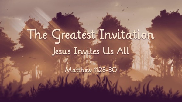 The Greatest Invitation - Logos Sermons