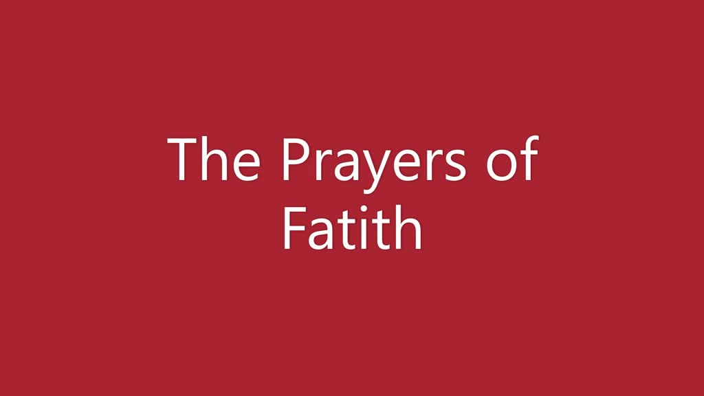 Prayer of Faith - Logos Sermons